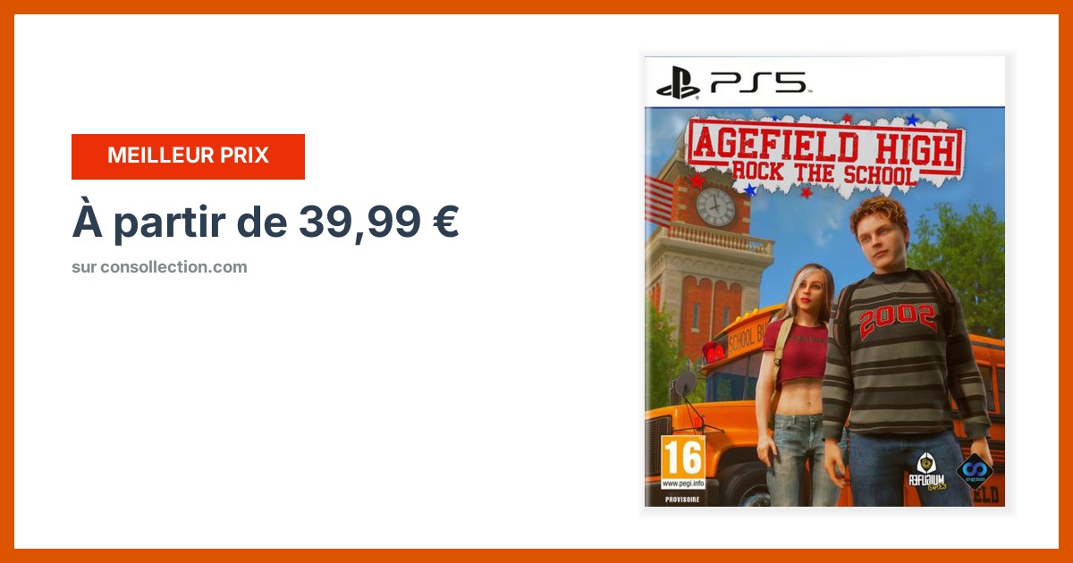 Agefield High Rock The School Ps5 Tous Les Prix En Ligne 5396